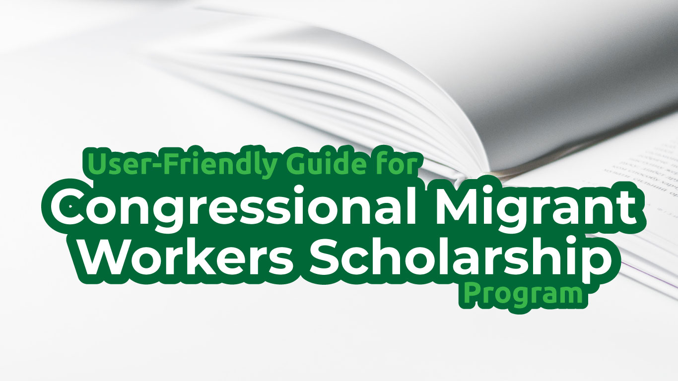 Your Friendly Guide About Congressional Migrant Workers Scholarship ... Your Friendly Guide About Congressional Migrant Workers Scholarship ...